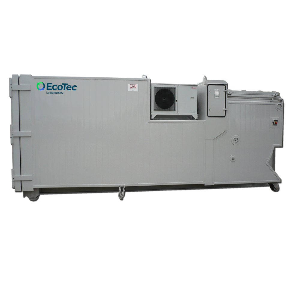 Hook Lift Chilled Swept-Ram Compactor (16-24 cubic metres) - Ecotec