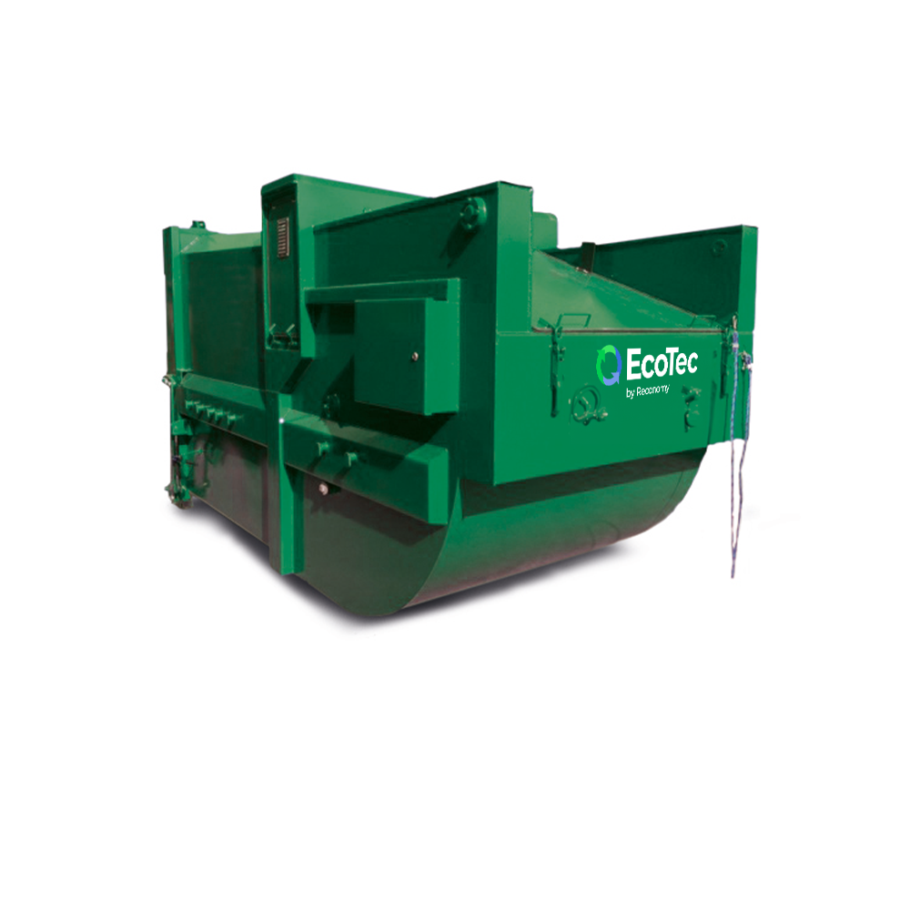 Skip Lift Compactor (6-10 cubic meters) - Ecotec